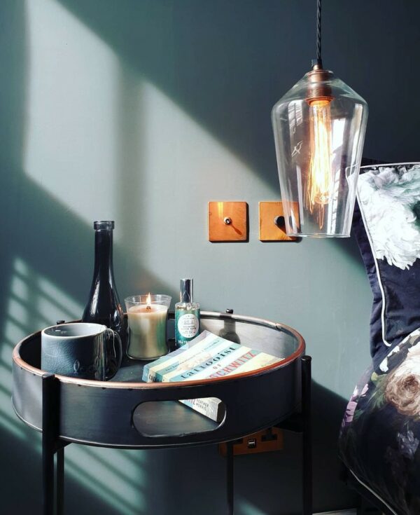 Modern Light Switches - Copper Single Toggle Switch