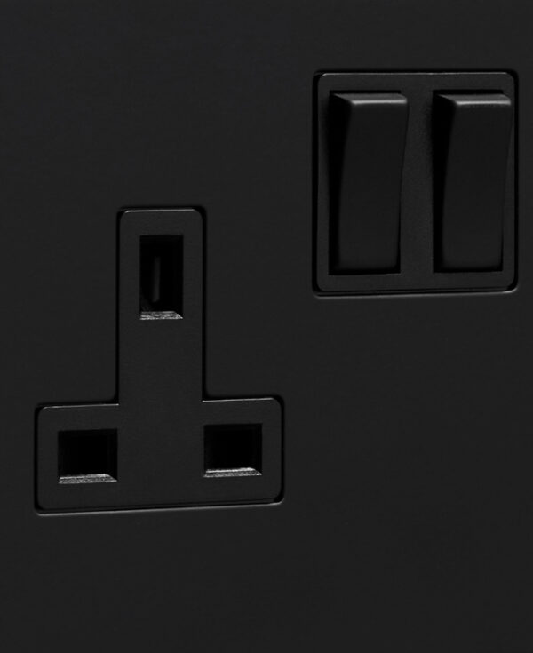 Black Double Socket | Dowsing & Reynolds