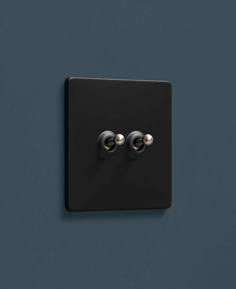 Black Toggle Light Switch | Dowsing & Reynolds