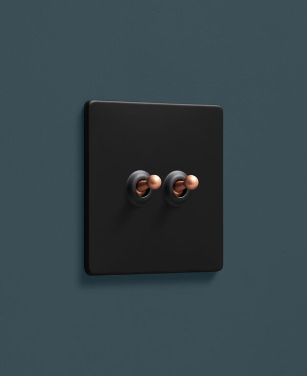 Black Toggle Light Switch | Dowsing & Reynolds