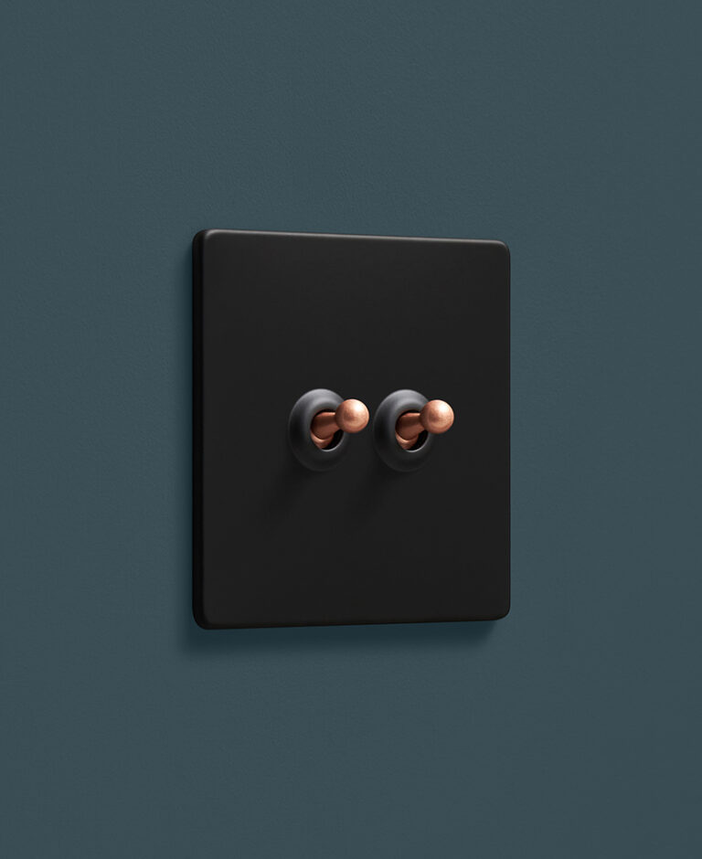 Black Toggle Light Switch | Dowsing & Reynolds