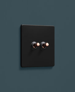 Black Toggle Light Switch | Dowsing & Reynolds
