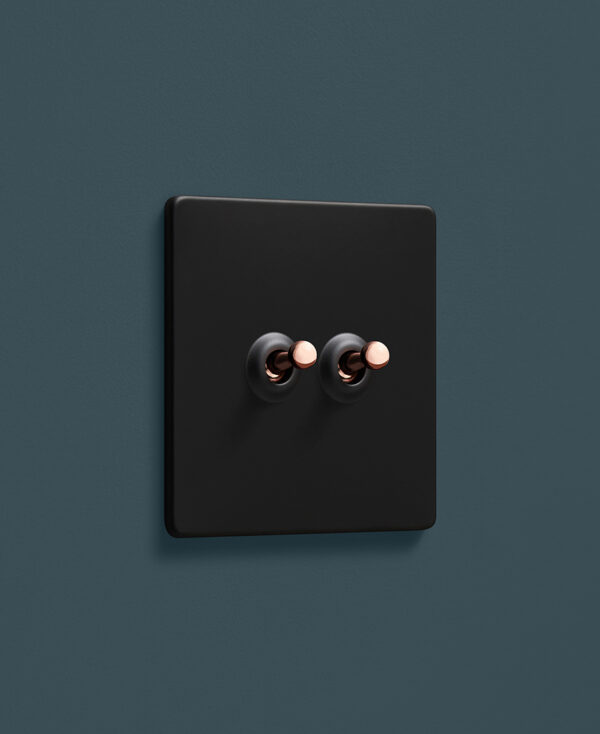 Black Toggle Light Switch | Dowsing & Reynolds