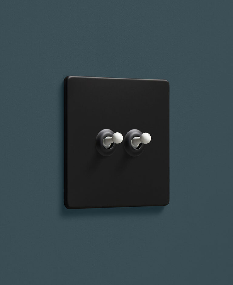 Black Toggle Light Switch | Dowsing & Reynolds