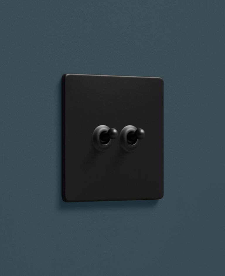Black Toggle Light Switch | Dowsing & Reynolds