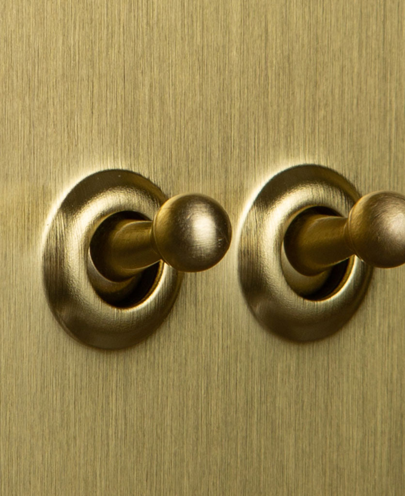Brass Light Switches & Brass Plug Sockets | Dowsing & Reynolds