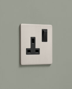 Silver Sockets | Single Plug Socket | Dowsing & Reynolds