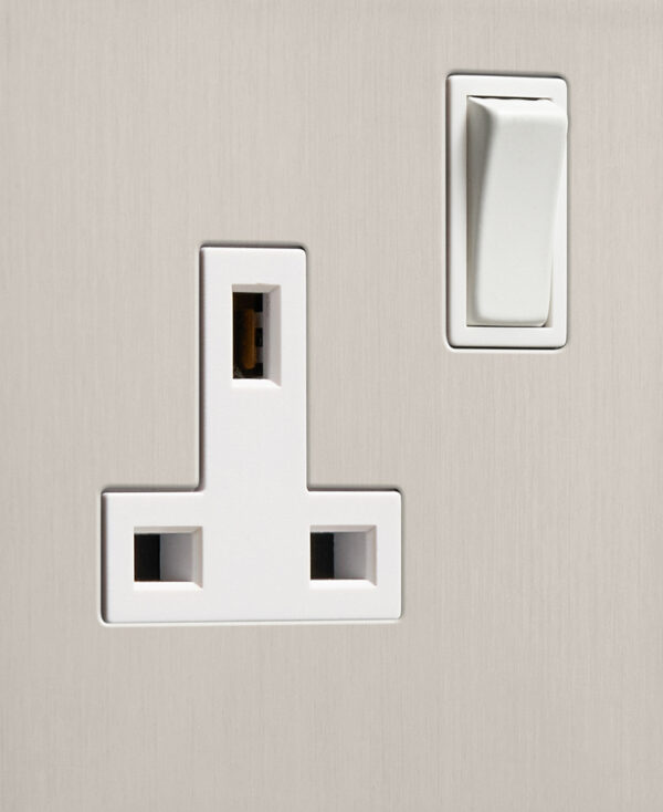 Silver Sockets | Single Plug Socket | Dowsing & Reynolds
