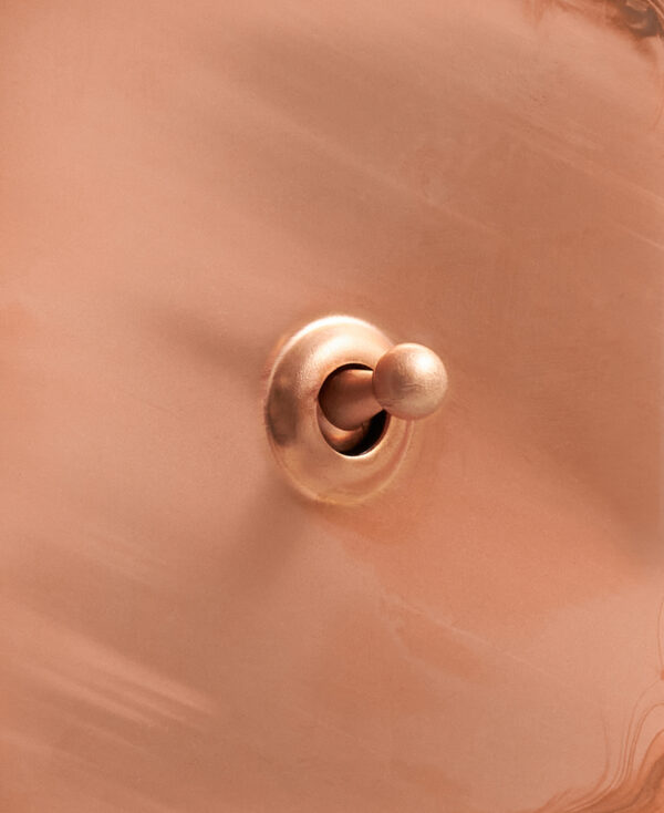 Modern Light Switches - Copper Single Toggle Switch