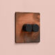 LED Double Dimmer Switch - Copper Double Dimmer Switch
