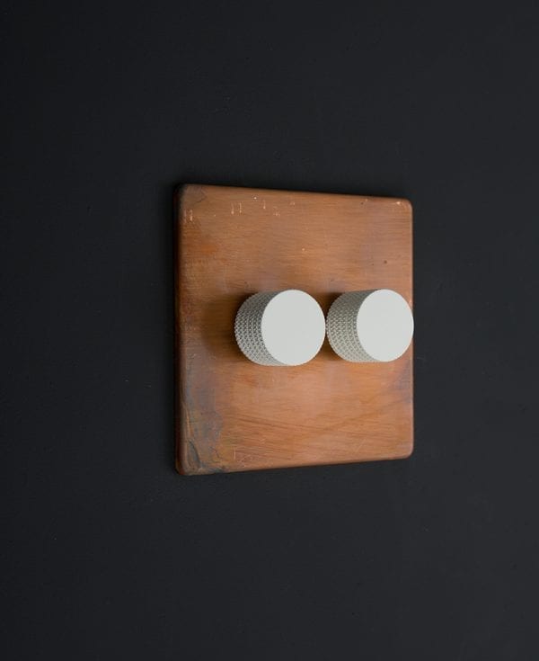 Led Double Dimmer Switch Copper Double Dimmer Switch