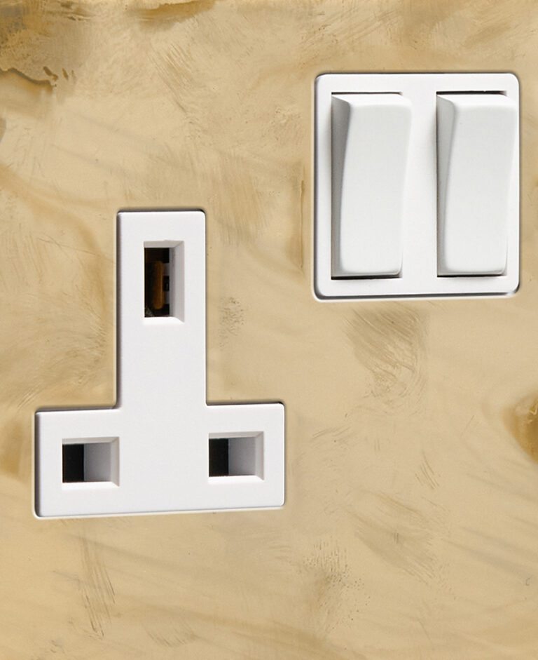 Smoked Gold Double Socket with Choice of Inserts