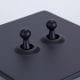 Black Toggle Light Switch | Dowsing & Reynolds