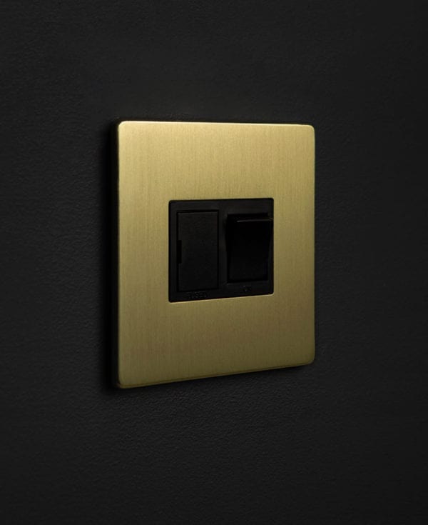 Gold Fused Spur Switch with Black or White Inserts