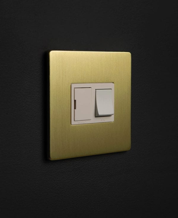 Gold Fused Spur Switch with Black or White Inserts