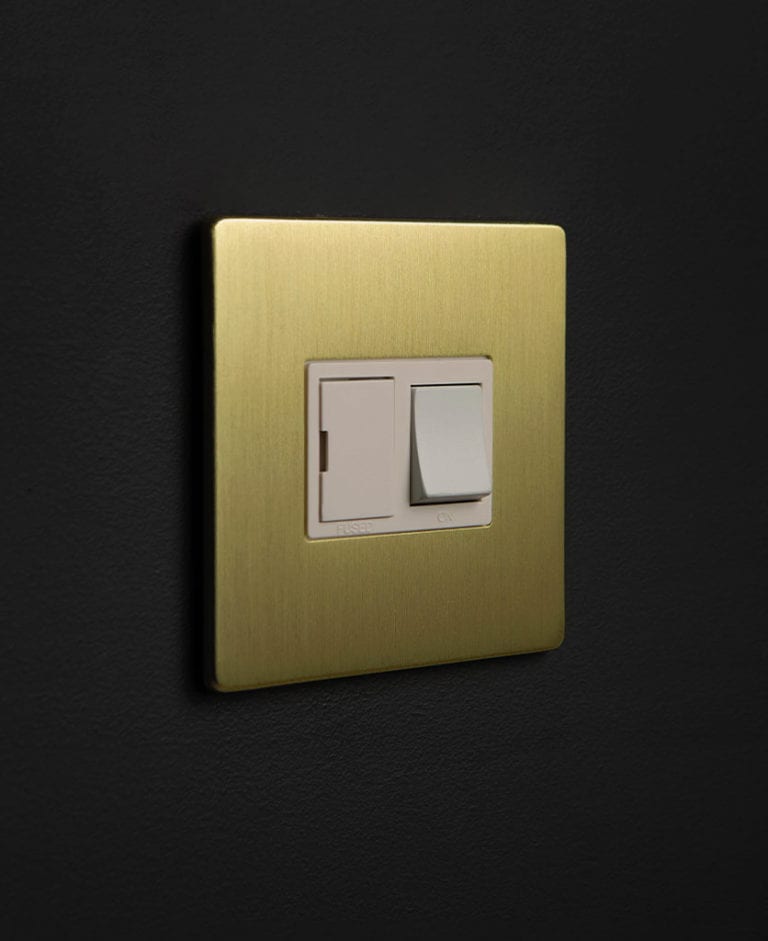 Gold Fused Spur Switch with Black or White Inserts