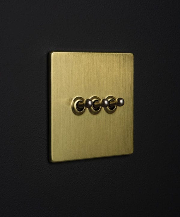 Brass Light Switches & Brass Plug Sockets | Dowsing & Reynolds