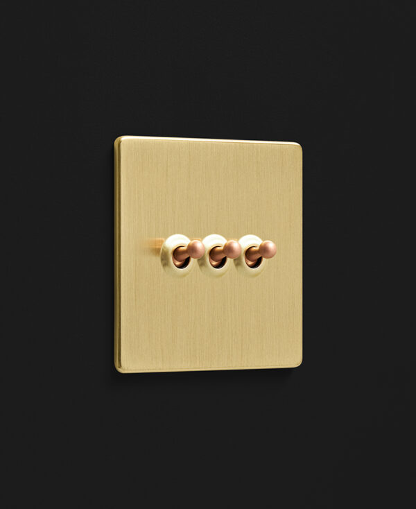 Brass Toggle Light Switches | Dowsing & Reynolds