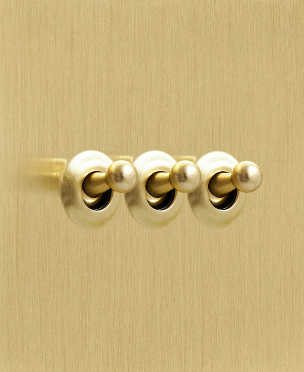 Brass Toggle Light Switches | Dowsing & Reynolds