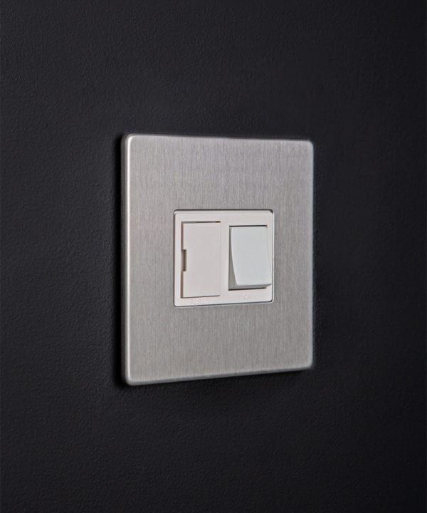 Silver Light Switches & Silver Plug Sockets | Dowsing & Reynolds