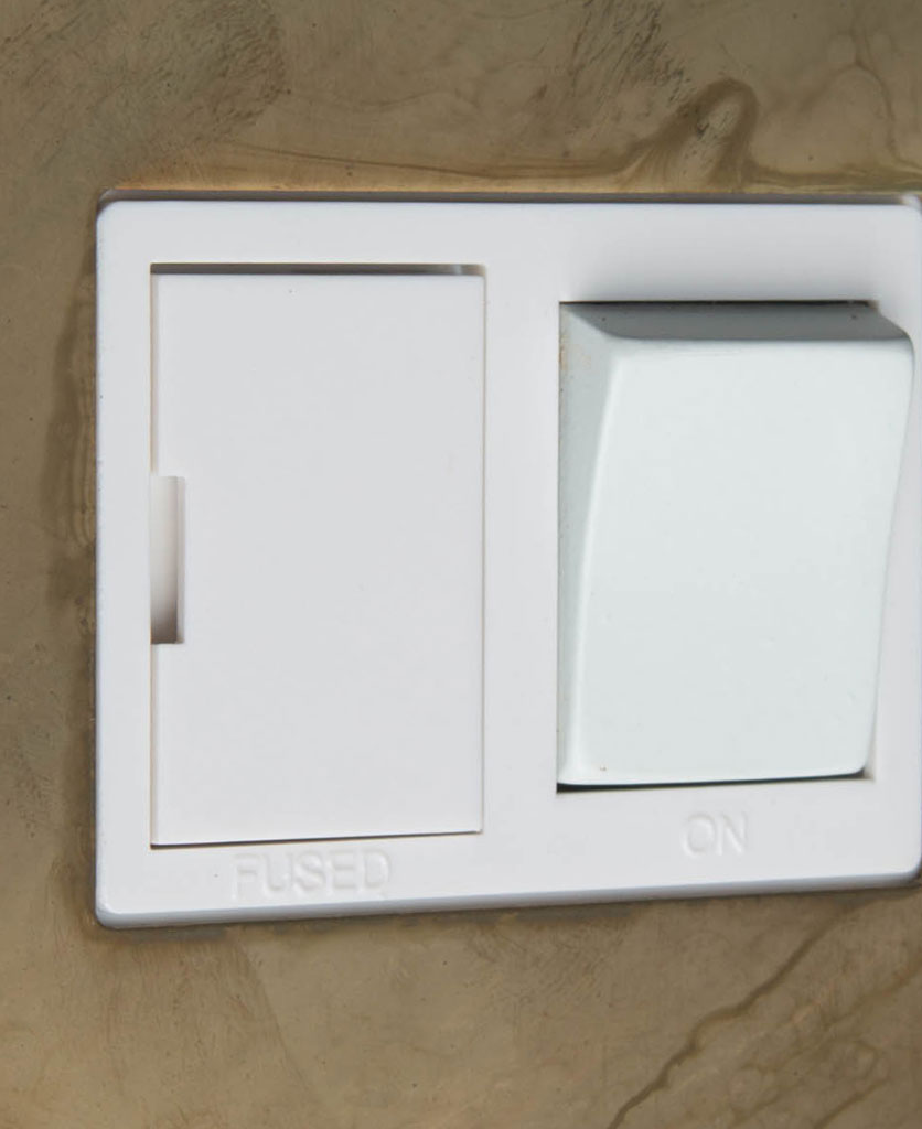 Smoked Gold Fused Spur Switch with Black or White Insert