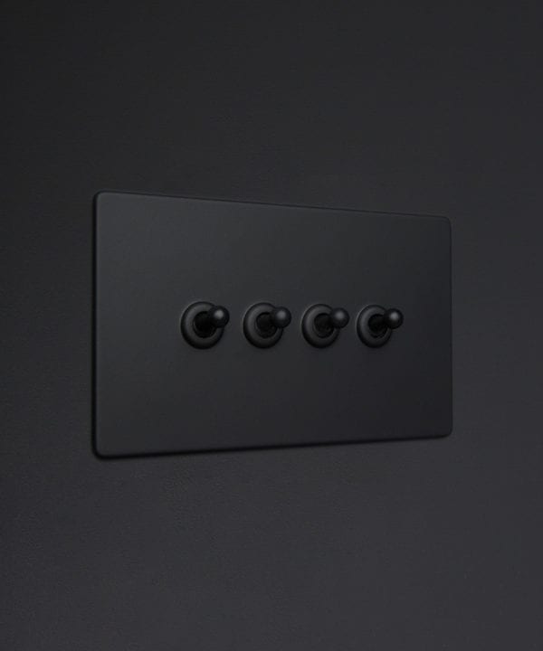 Black Light Switches & Black Plug Sockets | Dowsing & Reynolds