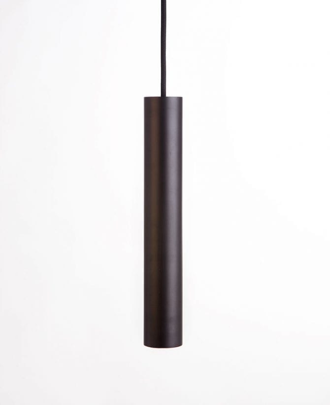 Tube Pendant Light - Steel Baton Spotlight Pendants