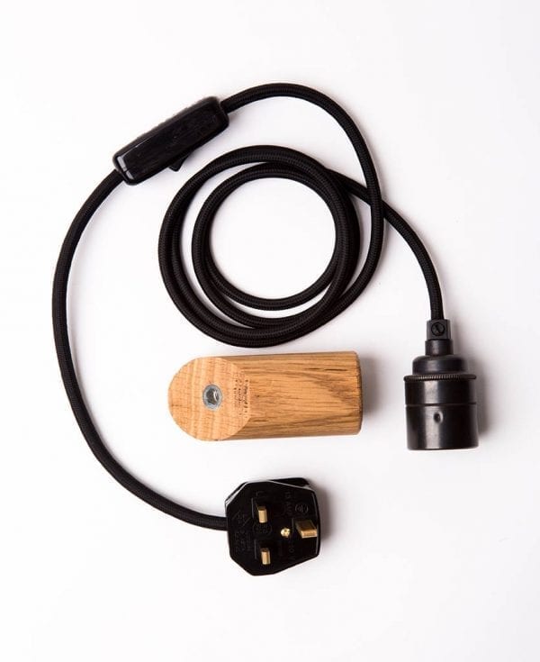 Plug in Wall Lamp with Peg | Industrial Lighting