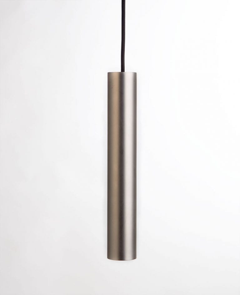 Tube Pendant Light - Steel Baton Spotlight Pendants