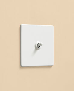 Toggle-Switches White - Single Toggle Light Switch