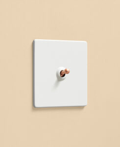 Toggle-Switches White - Single Toggle Light Switch