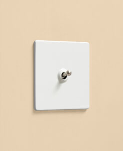 Toggle-Switches White - Single Toggle Light Switch
