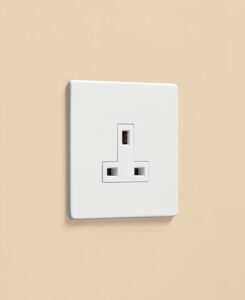 Wall Plug Socket White | Buy Now | Dowsing & Reynolds
