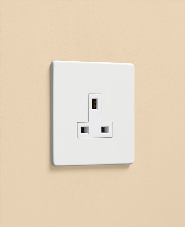 Wall Plug Socket White | Buy Now | Dowsing & Reynolds