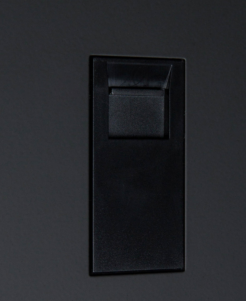 Black Single Data Port Socket with Black or White Inserts