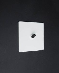 Toggle-Switches White - Single Toggle Light Switch