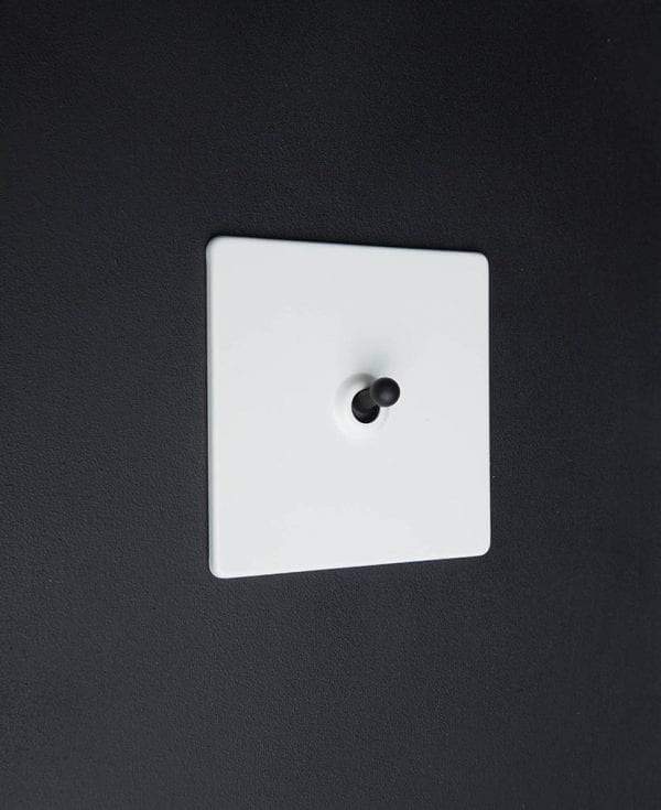 Toggle-Switches White - Single Toggle Light Switch