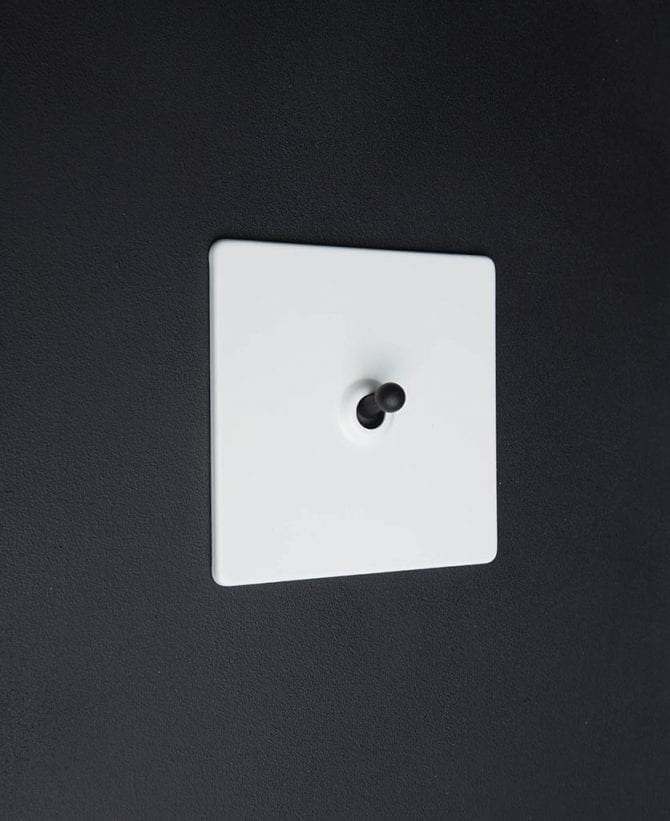Toggle-Switches White - Single Toggle Light Switch