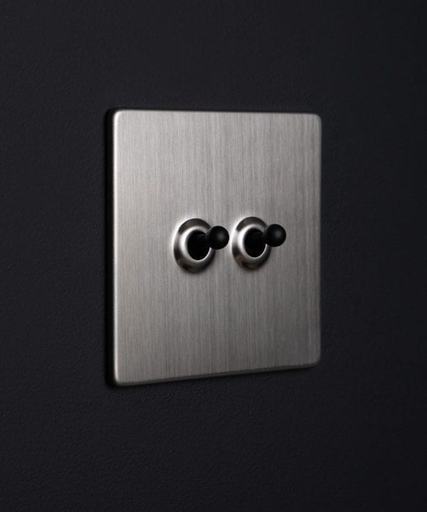 Silver Light Switches & Silver Plug Sockets | Dowsing & Reynolds