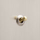 Silver Toggle Switch with Choice of Coloured Toggles