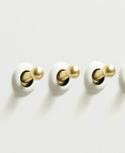LED Toggle Switch White - With Choice of Toggles