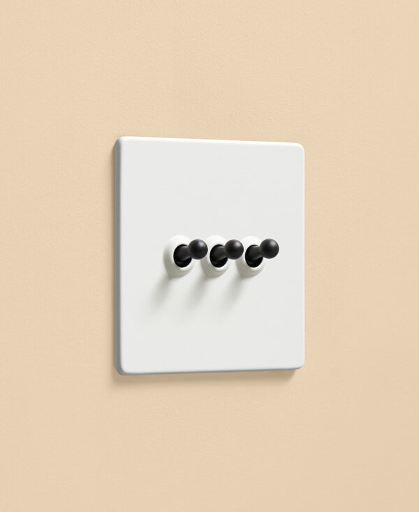 White Toggle Switch | Dowsing & Reynolds