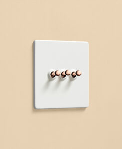 White Toggle Switch | Dowsing & Reynolds