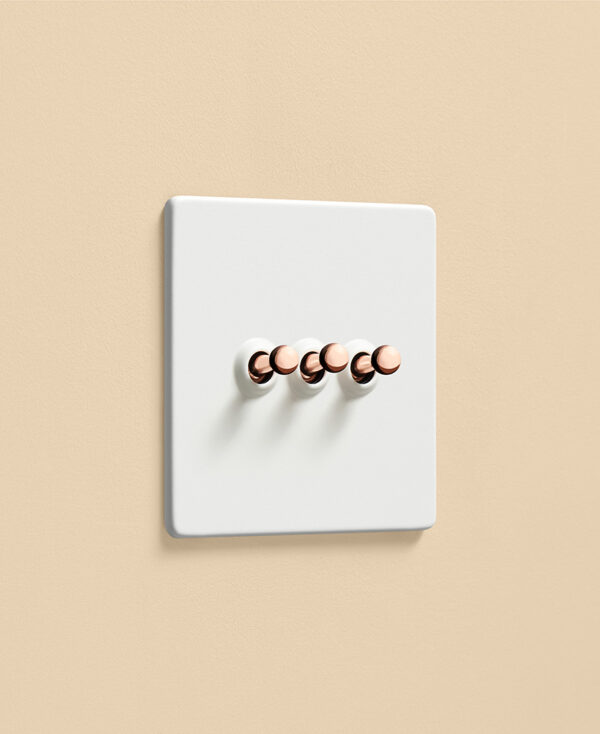 White Toggle Switch | Dowsing & Reynolds