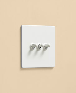 White Toggle Switch | Dowsing & Reynolds