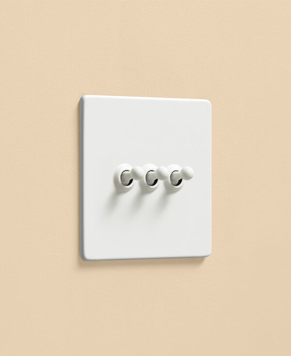 White Toggle Switch | Dowsing & Reynolds