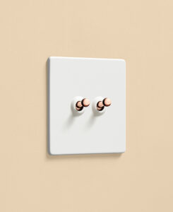 White Toggle Light Switch | Dowsing & Reynolds