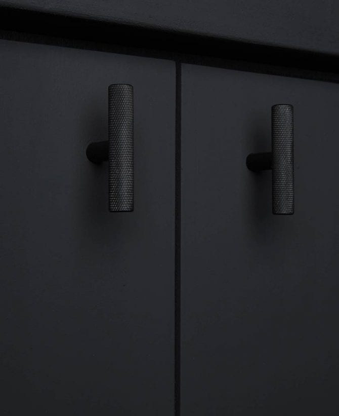 T Handle Skyscraper - Knurled Handle in Three Finishes