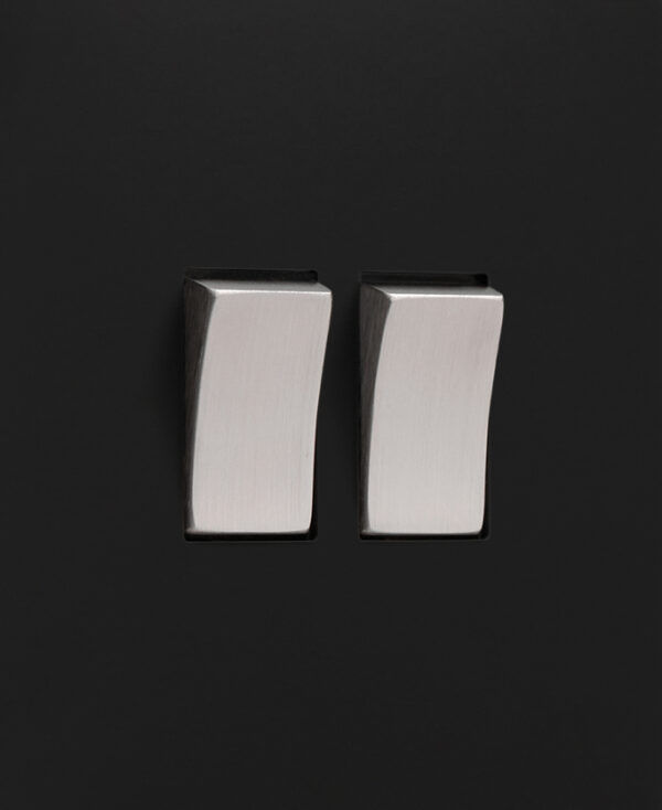 Black Double Rocker Switch | Matt Black 2 Gang Light Switch