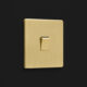 Gold Rocker Light Switch | Dowsing & Reynolds